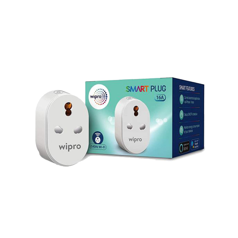 Wipro 16A Wi-Fi Smart Plug sathya.in