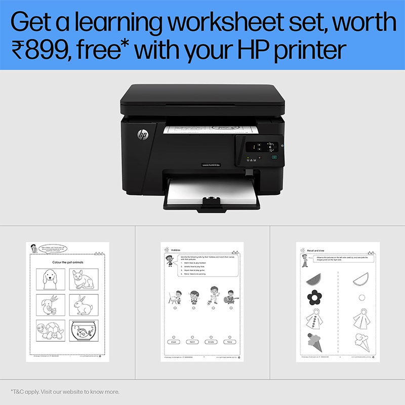 HP LaserJet Pro MFP M126a Printer Multi-function Monochrome Laser ...