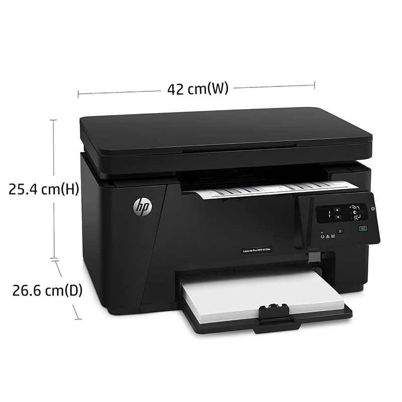HP LaserJet Pro MFP M126a Printer Multi-function Monochrome Laser ...
